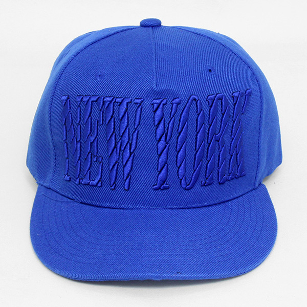 "New York" Embroidered Acrylic Cap