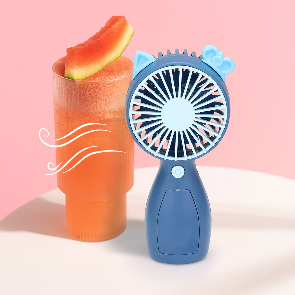 Mini Animal Ear USB Charge Portable Fan