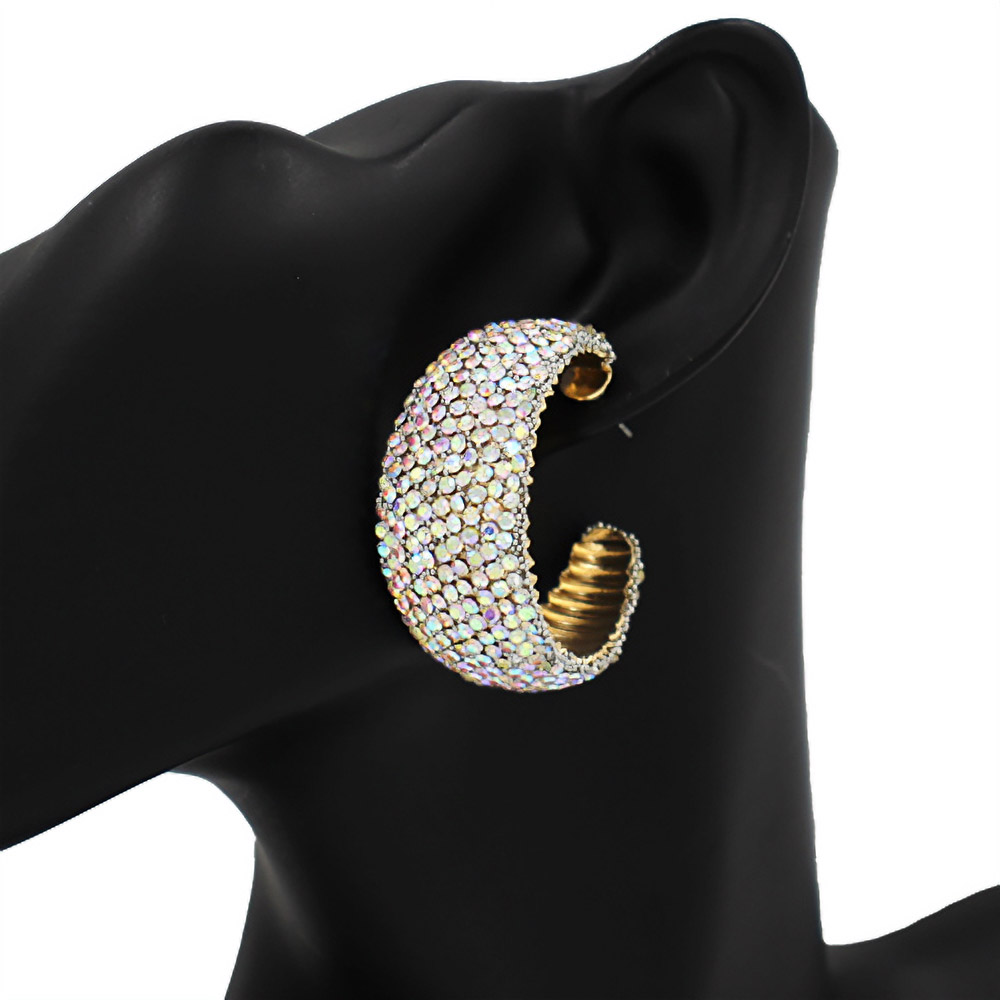 Bling Hoop Earrings