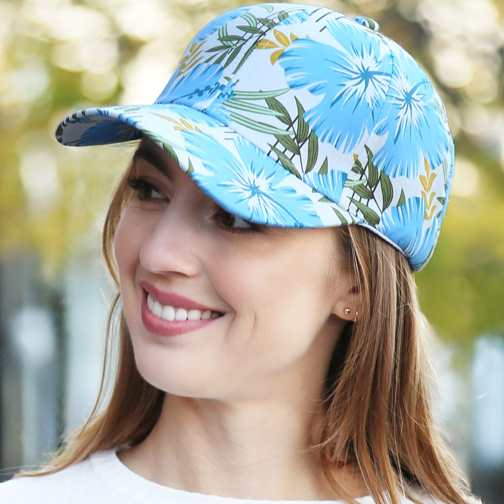 Mixed Floral Baseball Cap