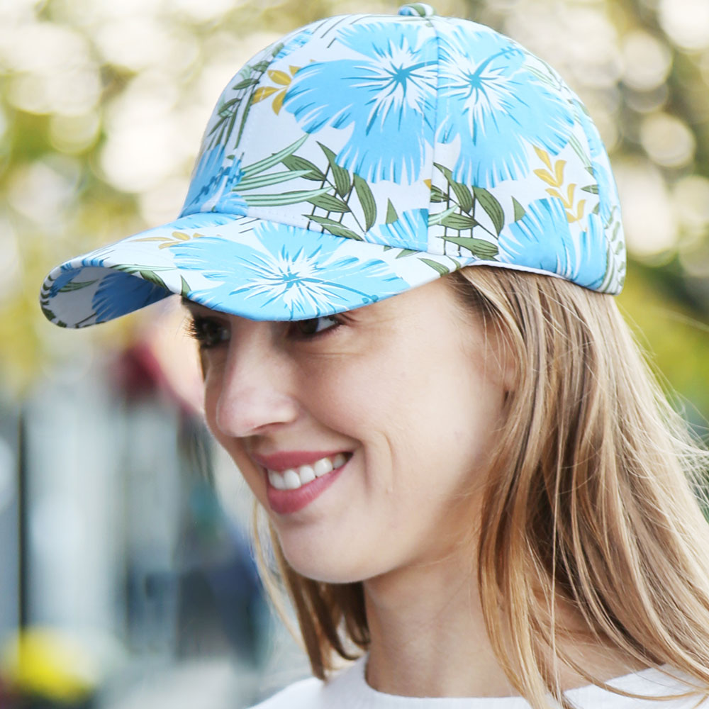 Mixed Floral Baseball Cap
