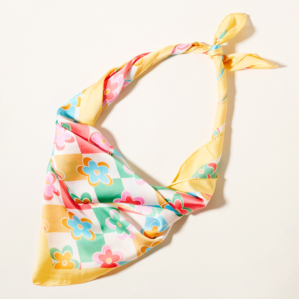 Flower Pattern Scarf