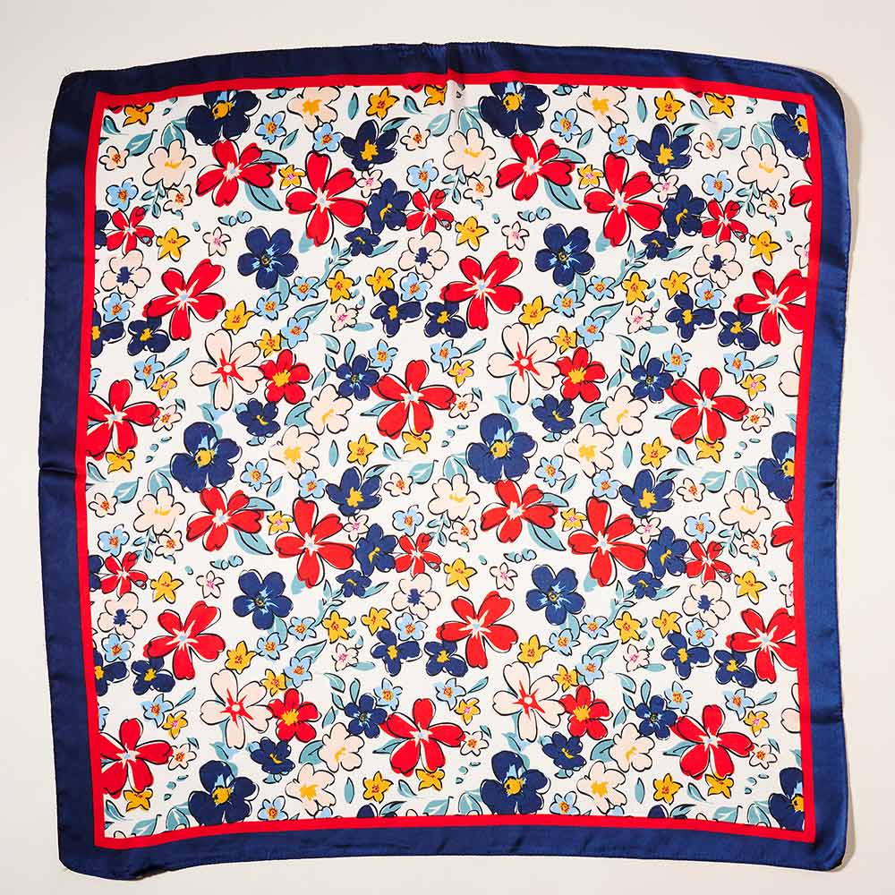 Flower Pattern Scarf